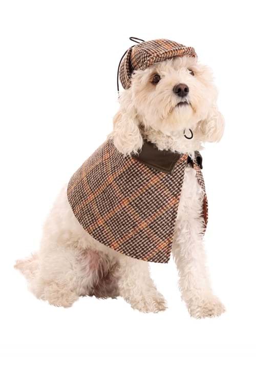 Personalized Sherlock Holmes Dog Pet Costume For Halloween,W-L-597